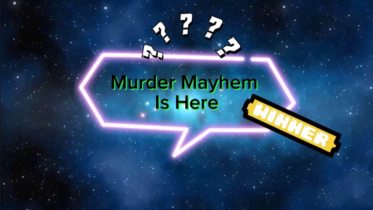 Murder Mayhem Play Now On Roblox W Game!!! - YouTube