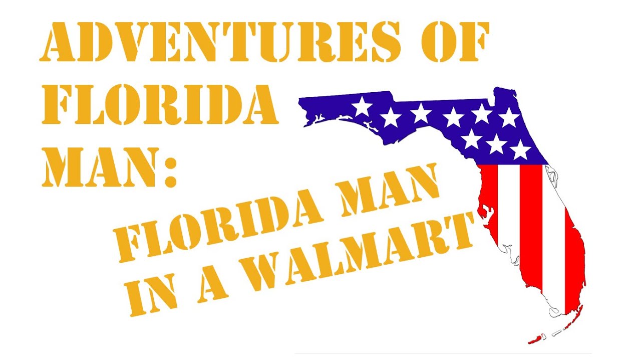 Animated Adventures of Florida Man: Florida Man Steals From Walmart ...