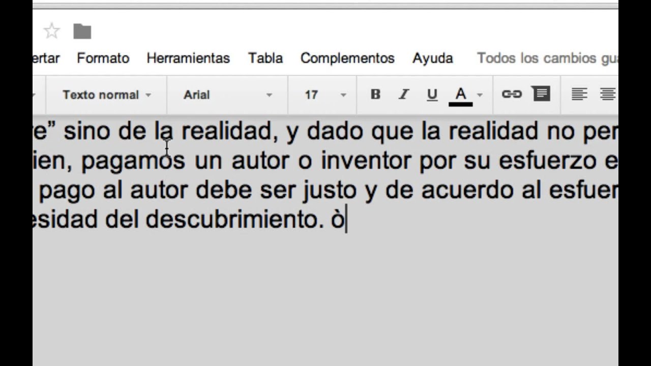 COMO REVISAR ACENTOS Y APOSTROFES EN LOS TRABAJOS EN GOOGLE DOCS - YouTube
