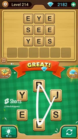 Word Link Level 214 - YouTube