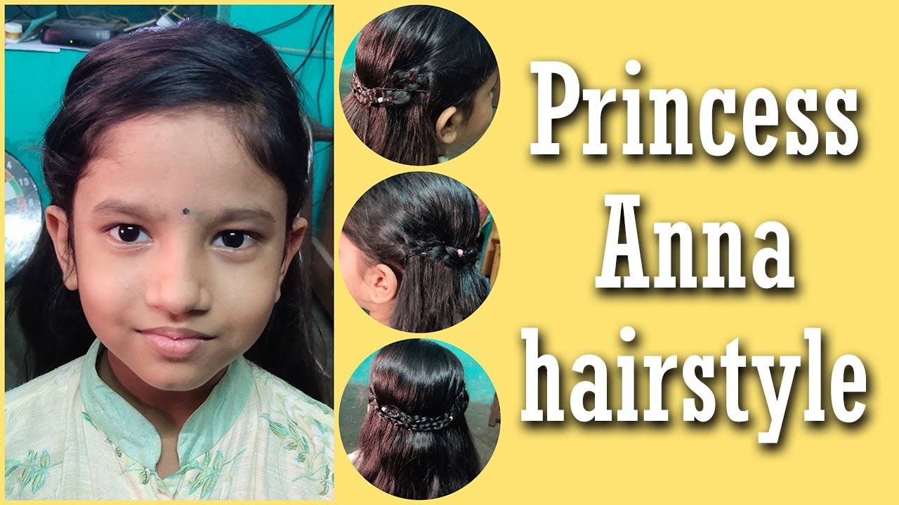 Princess Anna Hairstyle - YouTube
