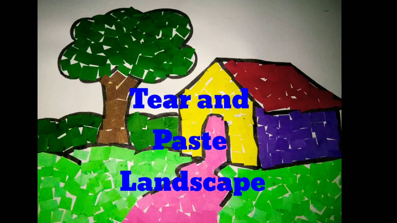 Tear and Paste | Activity| for kids | Reachable Dreams - YouTube