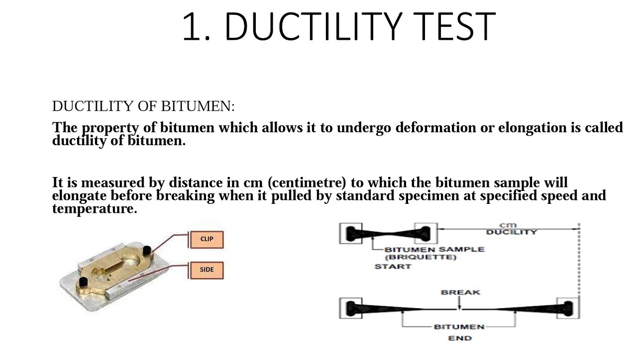 ductility test / float test for bitumen Transportation engineering ...