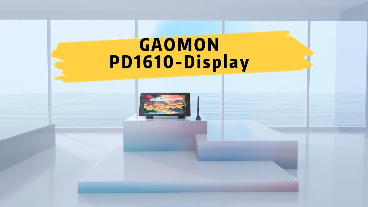 GAOMON PD1610(2.5K) Pendisplay Pen Monitor - YouTube