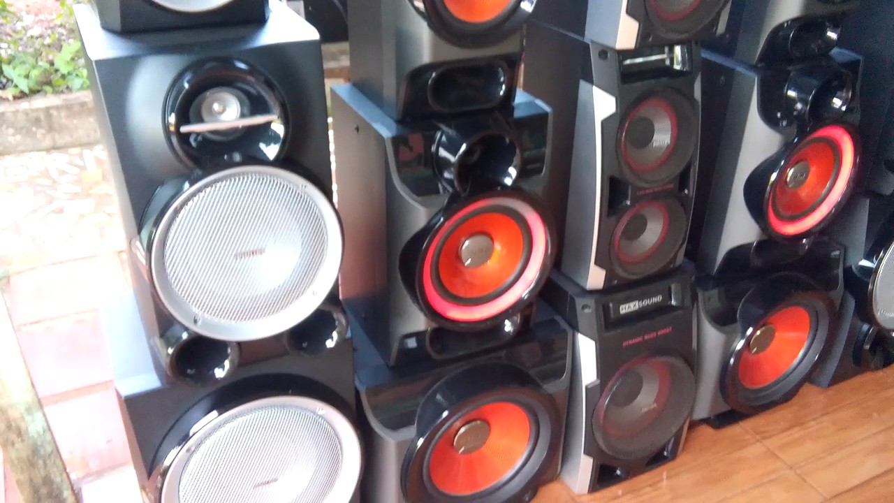 Samsung MX-D870 + Philips FWM 998 + Philips FWM 593 Tocando Juntos ...