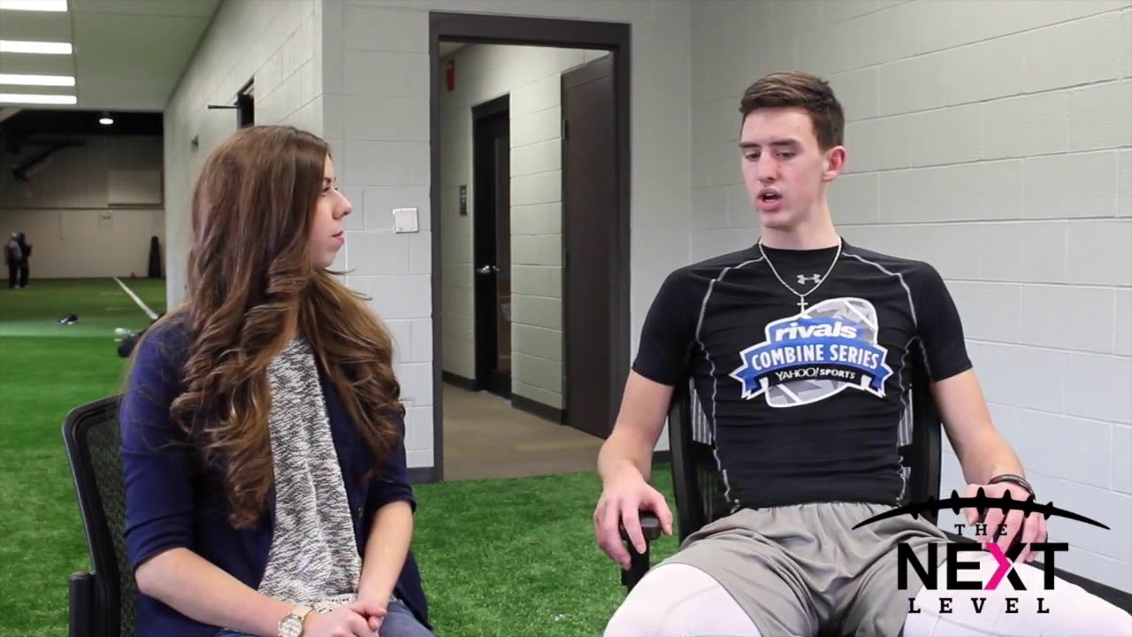 Tight End Paxton Bergdoll Interview with Tayla Davis - YouTube