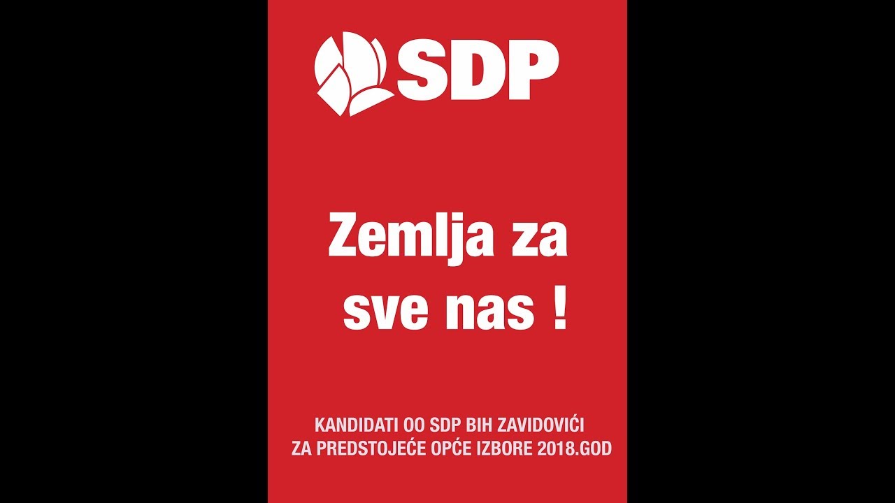Kandidati SDP BiH Zavidovici Opci izbori 2018 - YouTube