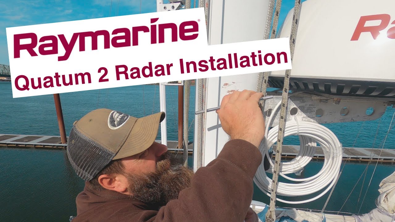 Episode 6 Raymarine Quantum 2 Radar Install - YouTube