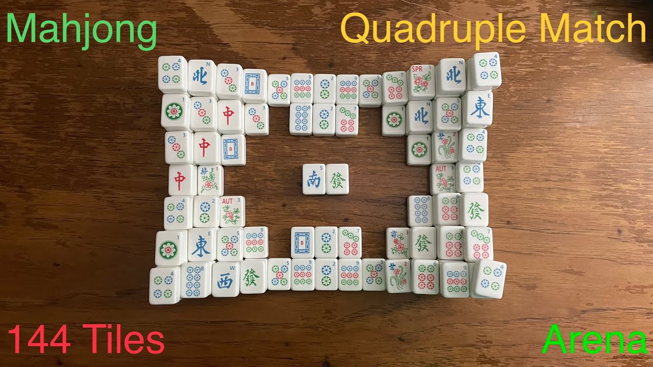 Mahjong Layout Quadruple Match: Arena - YouTube