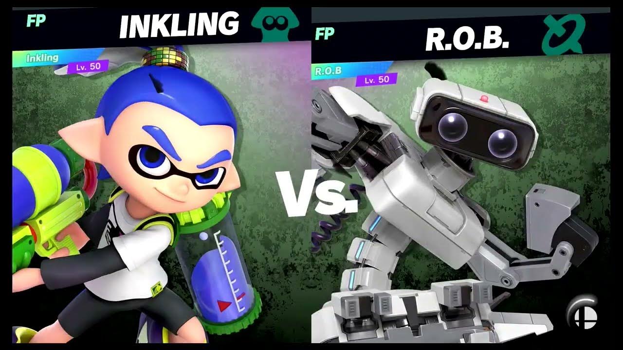 Super Smash Bros Ultimate Amiibo Fights – 6pm Poll Inkling vs ROB - YouTube