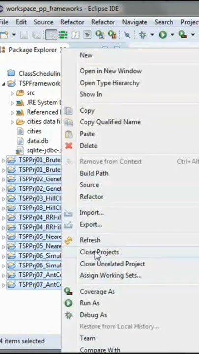 Create Framework from TSP Projects (JAVA) - YouTube