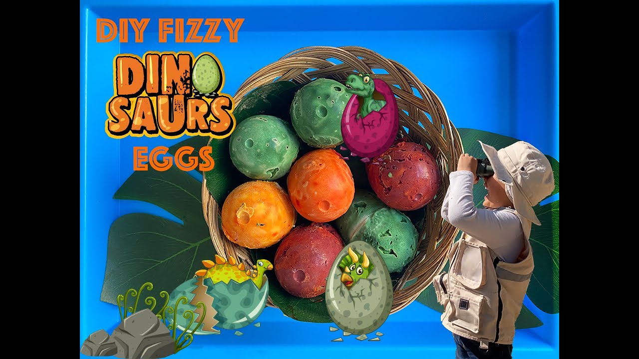 FUN EASY SCIENCE FOR KIDS! HATCH BABY DINOSAURS AT HOME! DIY ULTIMATE ...