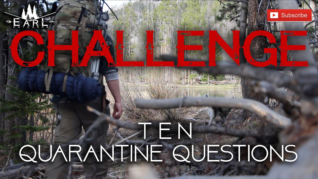 Challenge: 10 Quarantine Questions - YouTube