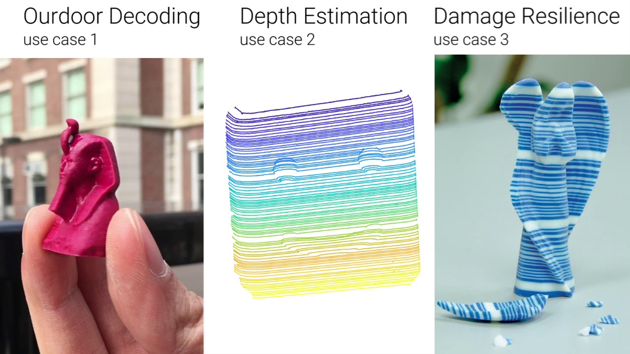 LayerCode: Optical Barcodes for 3D Printed Shapes (SIGGRAPH 2019) - YouTube