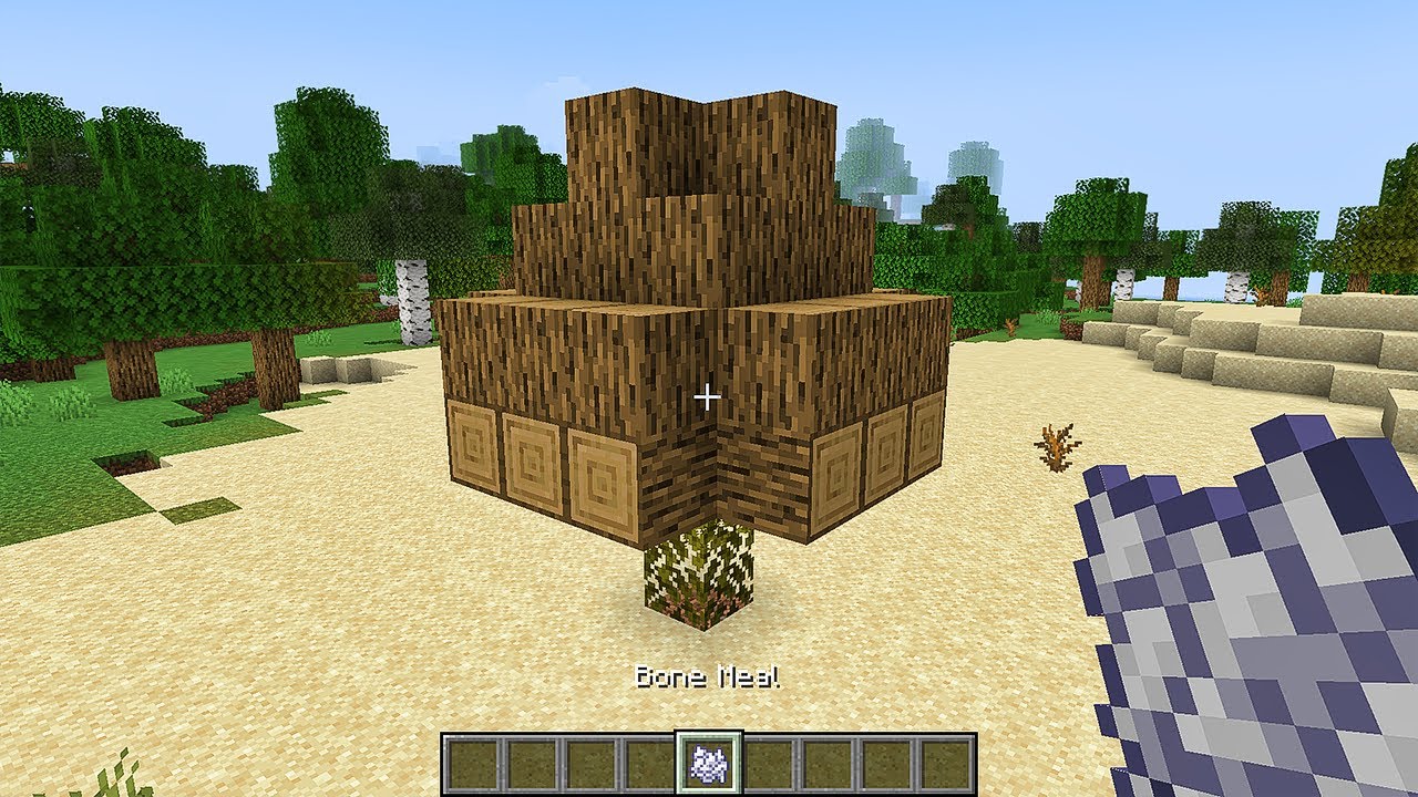 the rarest tree in minecraft - YouTube