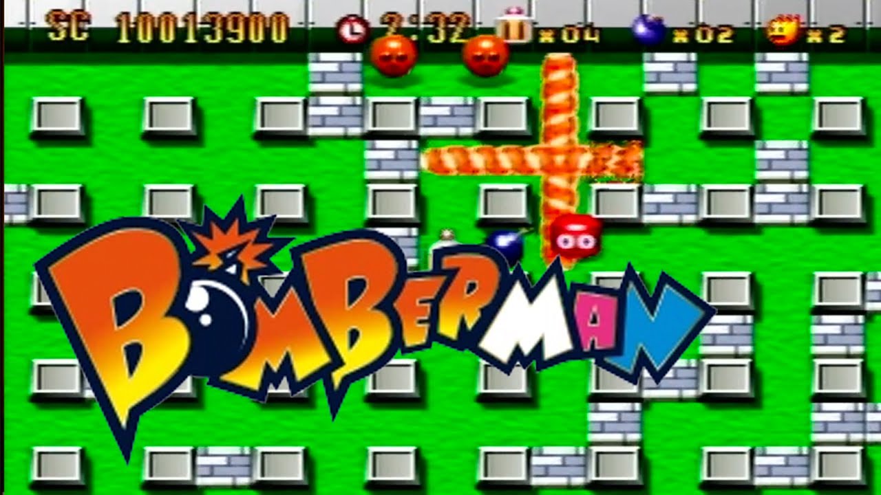 Bomberman Stage Run Challenge - Reliving PlayStation 1 Classics! - YouTube