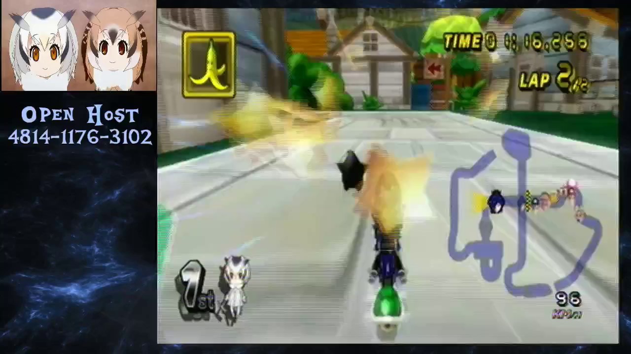 Mario Kart Wii CTGP- Crystal Plains- A tactful spear moment - YouTube