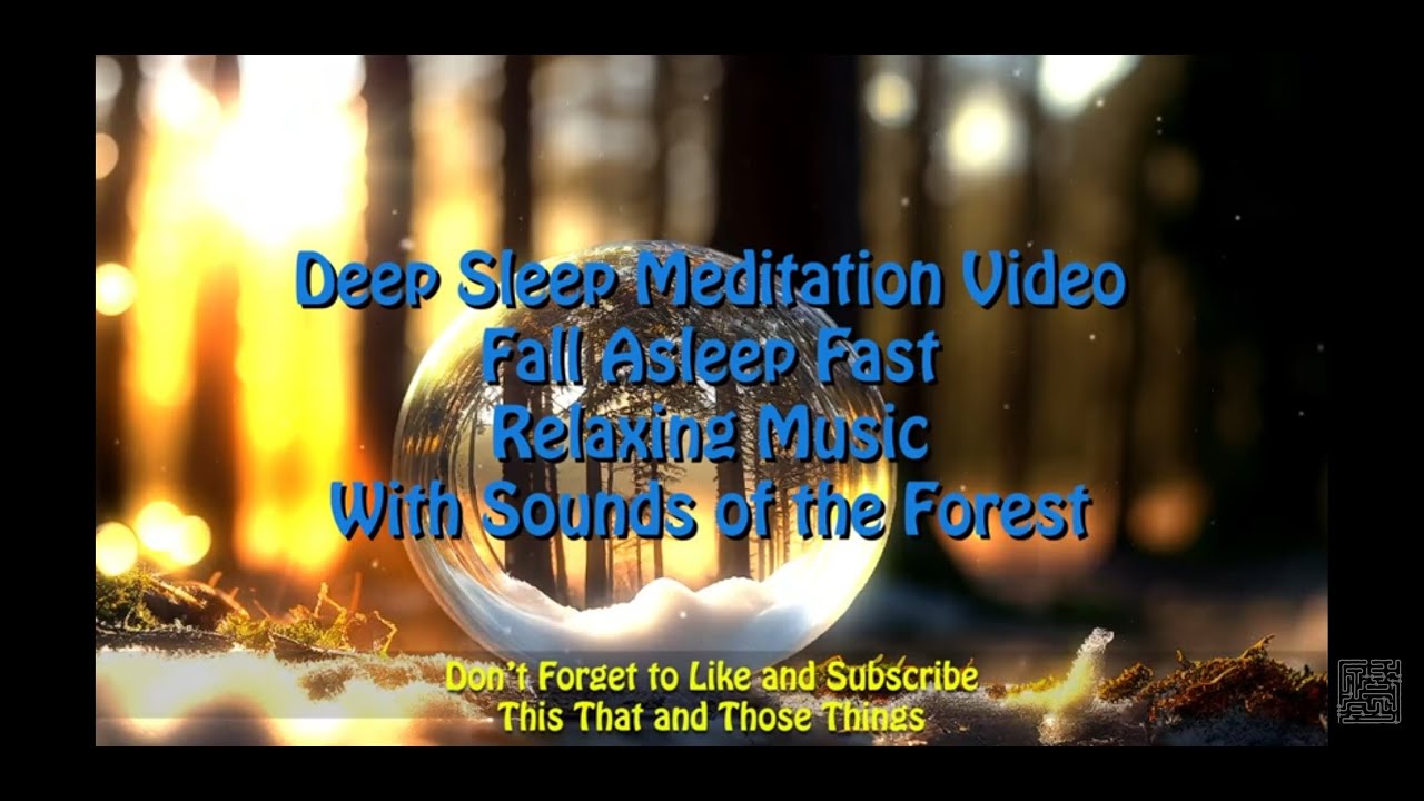 Deep Sleep Fall Asleep Fast Relaxing Music Hypnotic Calming Meditation ...