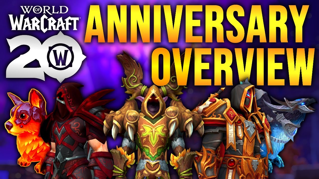 World of Warcraft's 20th Anniversary Overview: Events, Rewards ...