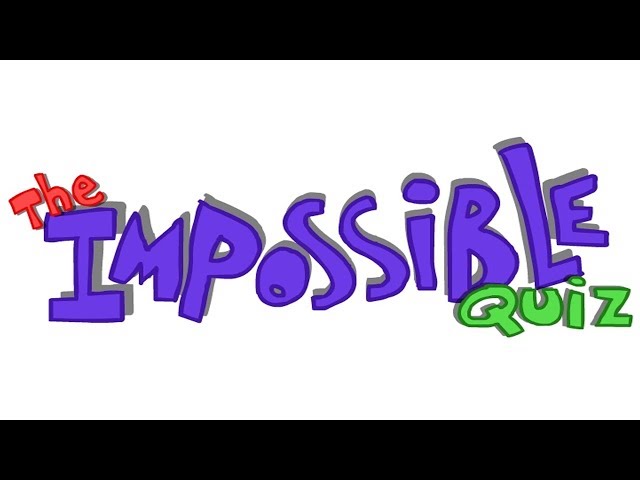 Impossible Quiz Logo Nearly Impossible Quiz: THIS Product Has A