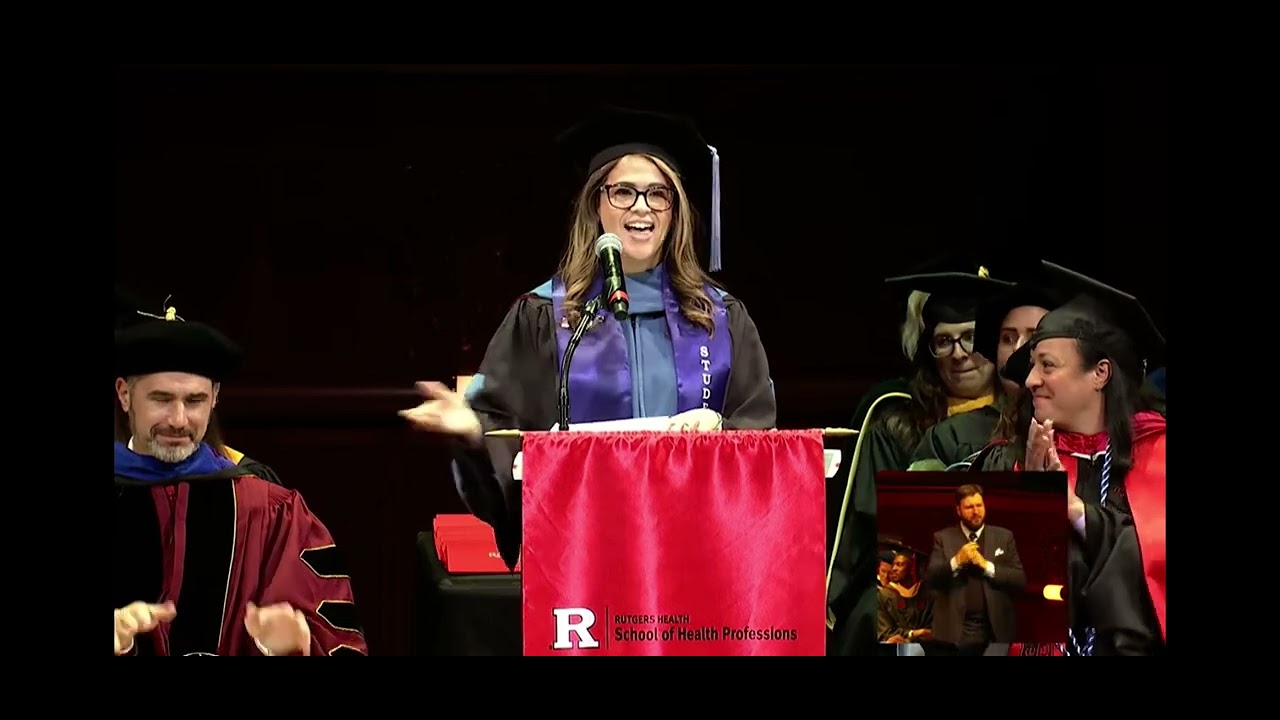 May 20, 2024 SHP Graduation Student Commencement Speaker - YouTube