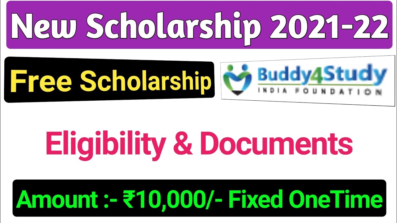 New Scholarship 2021-22 for College Student Rs.₹10,000 Fixed | ICT ...
