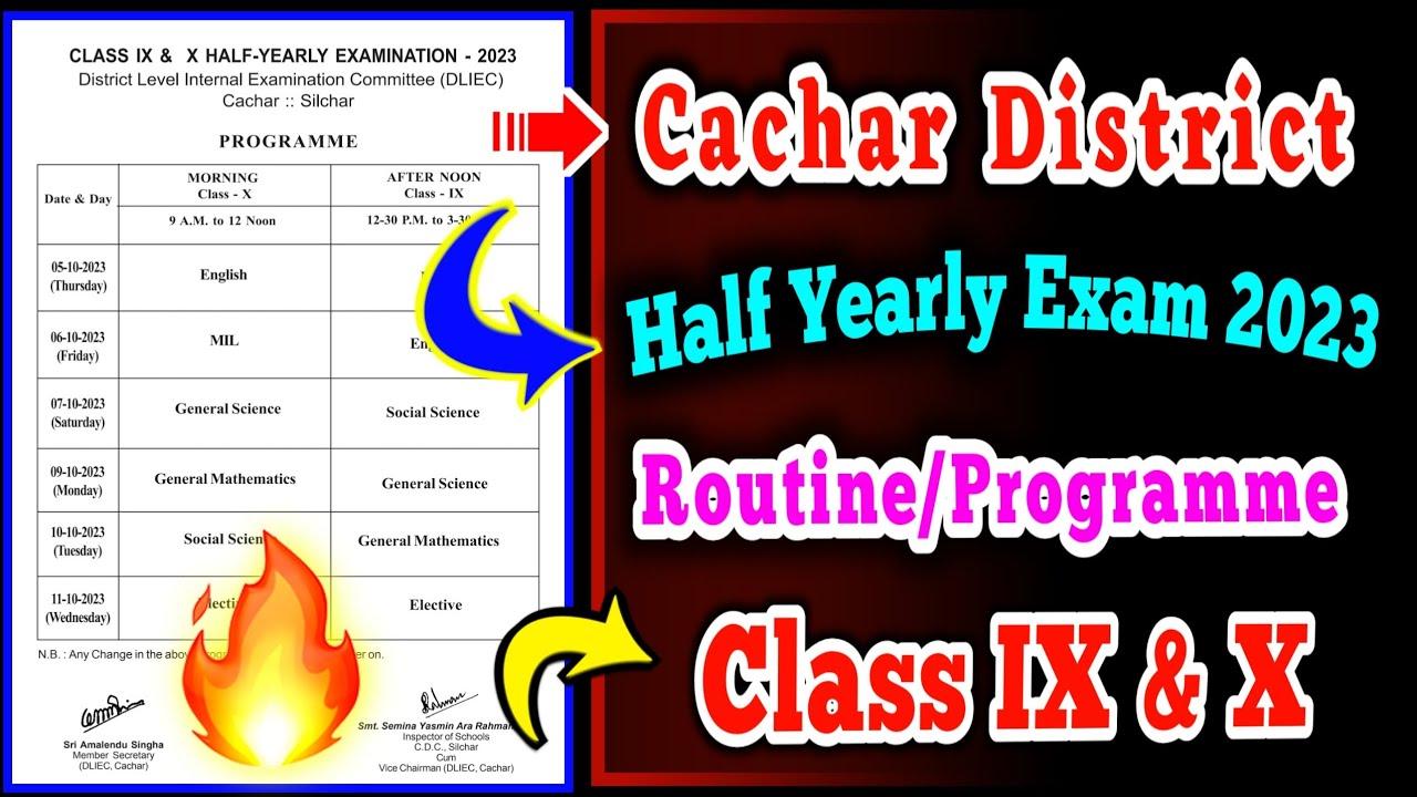 Class 10 Half Yearly Exam 2023 24 Routine Programme SEBA Half class-10-half-yearly-exam-2023-24-routine-programme-seba-half