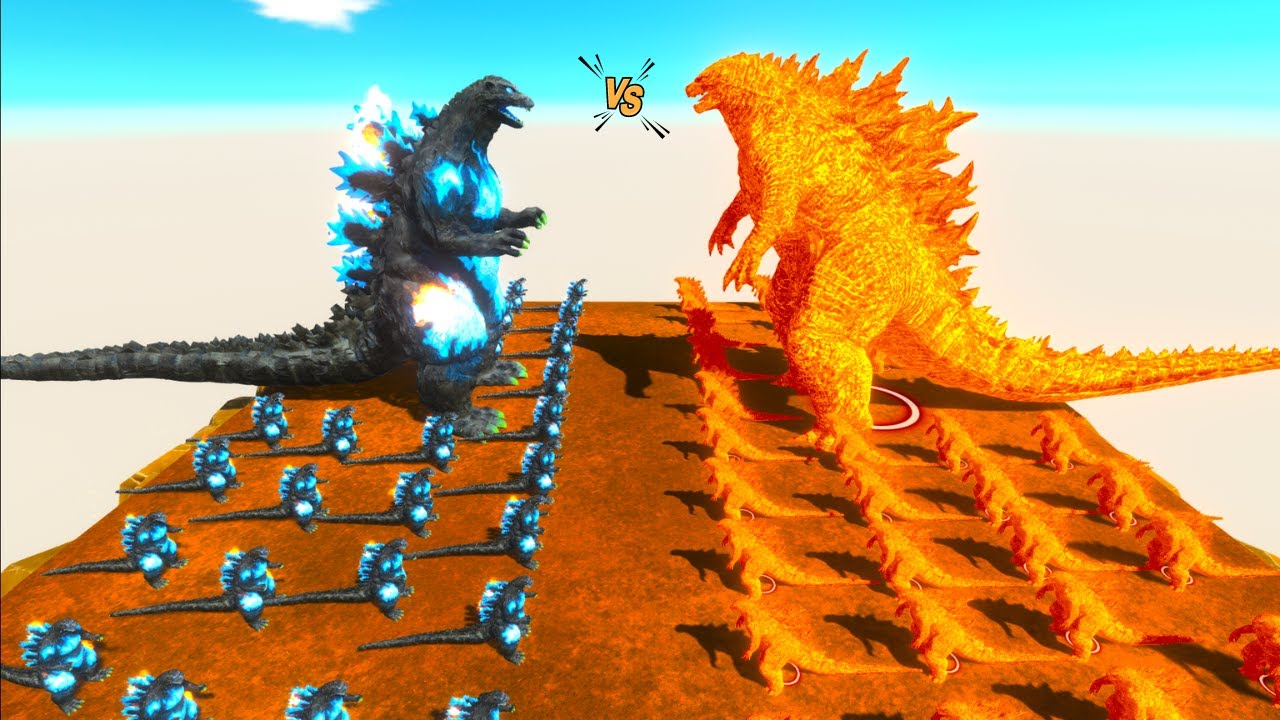 Growing Burning Godzilla Ice Save Indoraptor From Thermonuclear ...