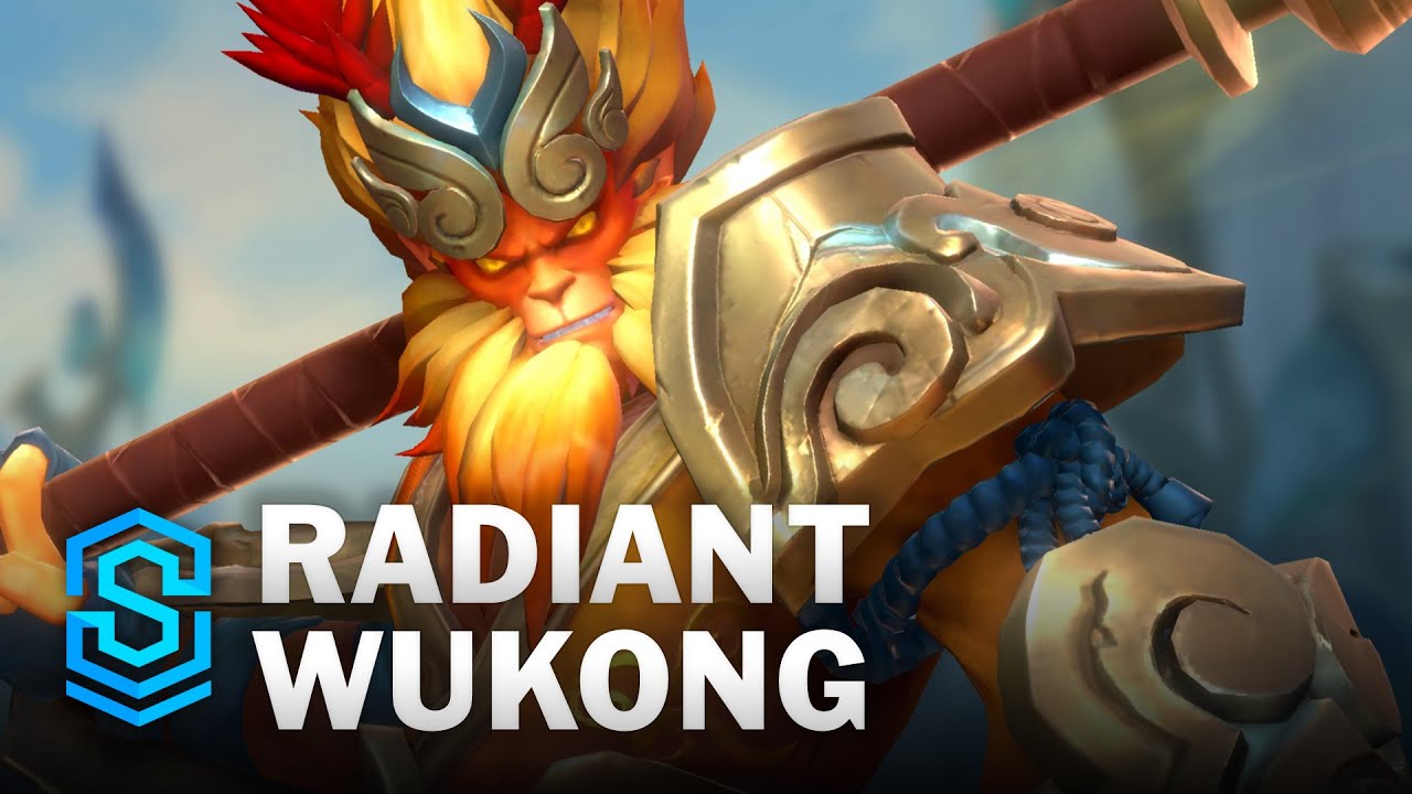 Radiant Wukong Wild Rift Skin Spotlight - YouTube