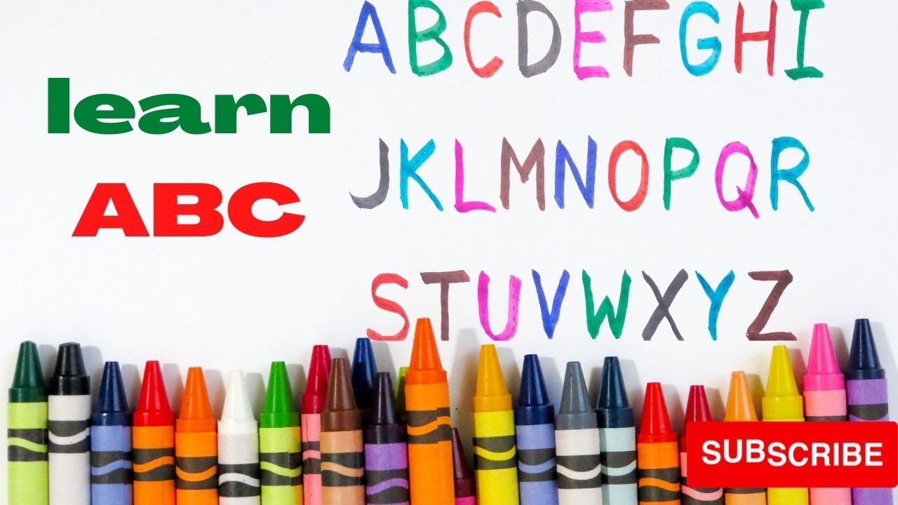 Learn ABC | ABC song | preschool | write and learn letters | preschool ...