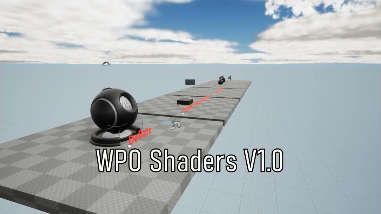 WPO Shaders - Библиотека функций для преобразований объекта в материале. - YouTube