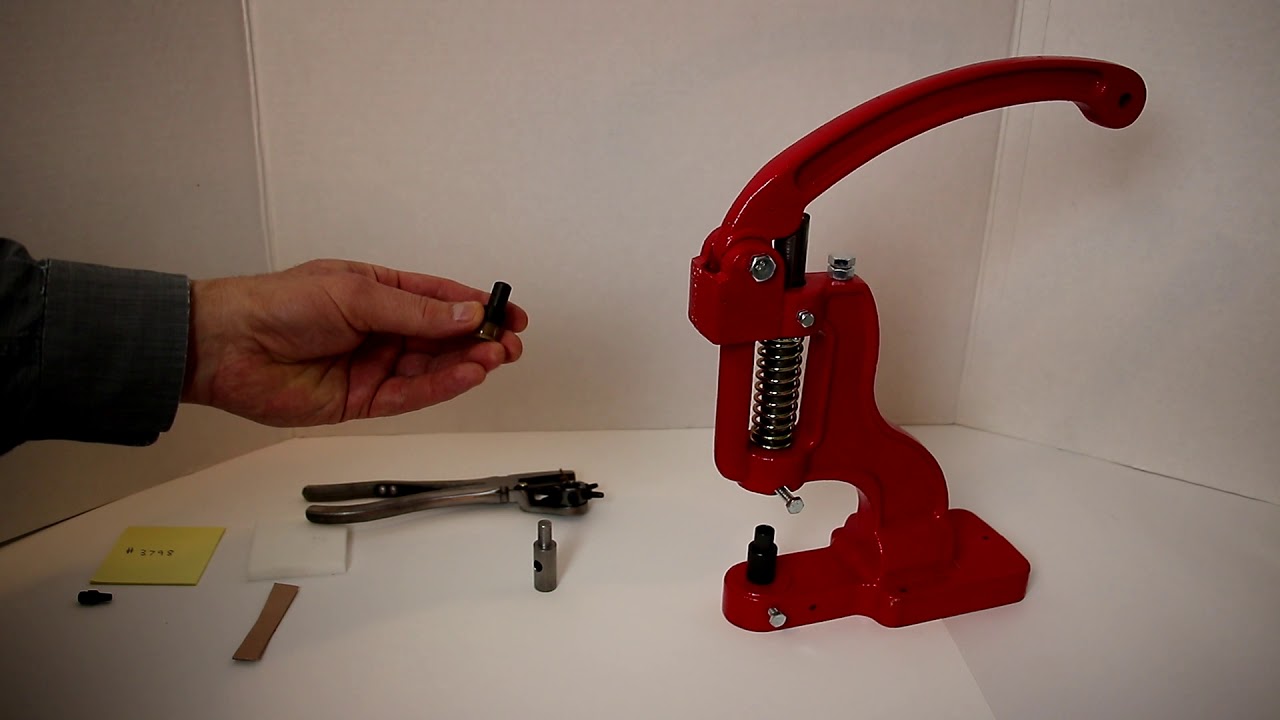 3990 Hand Press Adapter - YouTube
