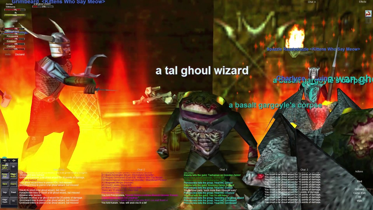 Everquest old school : Part 74 - Bedroom Group - Lower Guk - Iksar Monk ...