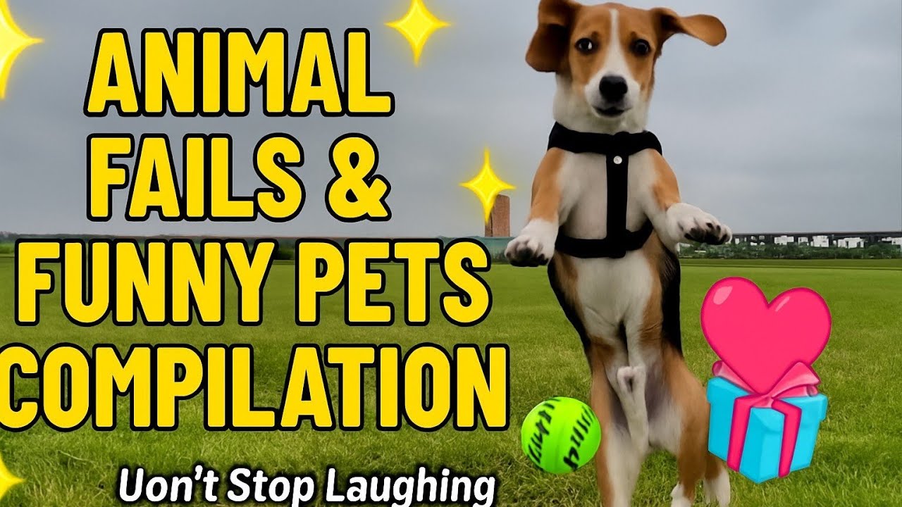 Funniest Animal Fails & Pet Moments Compilation 2025 😅 #funniest # ...