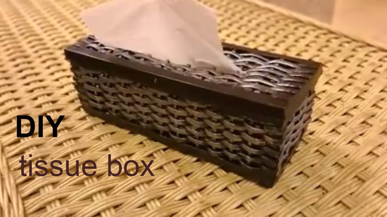 DIY Papercraft How To Make Tissue Box With Shoes Box And Paper Best Out diy-papercraft-how-to-make-tissue-box-with-shoes-box-and-paper-best-out