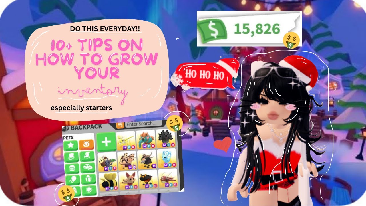10+ TIPS ON HOW TO GROW YOUR INVENTORY IN ADOPT ME! 😱 ️💕🎄NEW CHRISTMAS ...