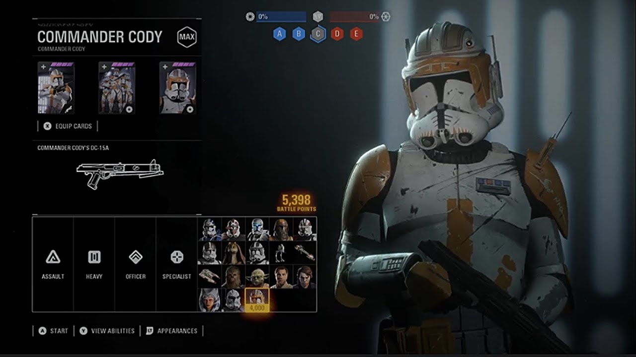 COMMANDER CODY IN BATTLEFRONT 2 ! - YouTube