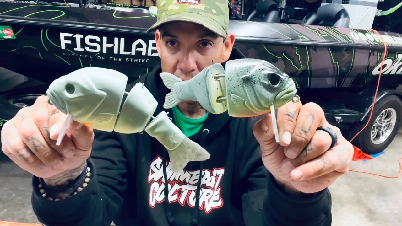 Building a Big Swimbait For LargeMouth Bass | Grumpy Gill Series 5/6 ...