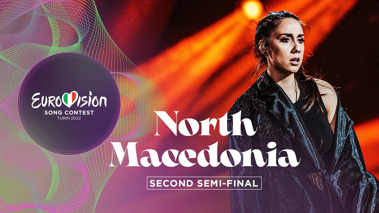 Andrea - Circles - LIVE - North Macedonia 🇲🇰 - Second Semi-Final ...