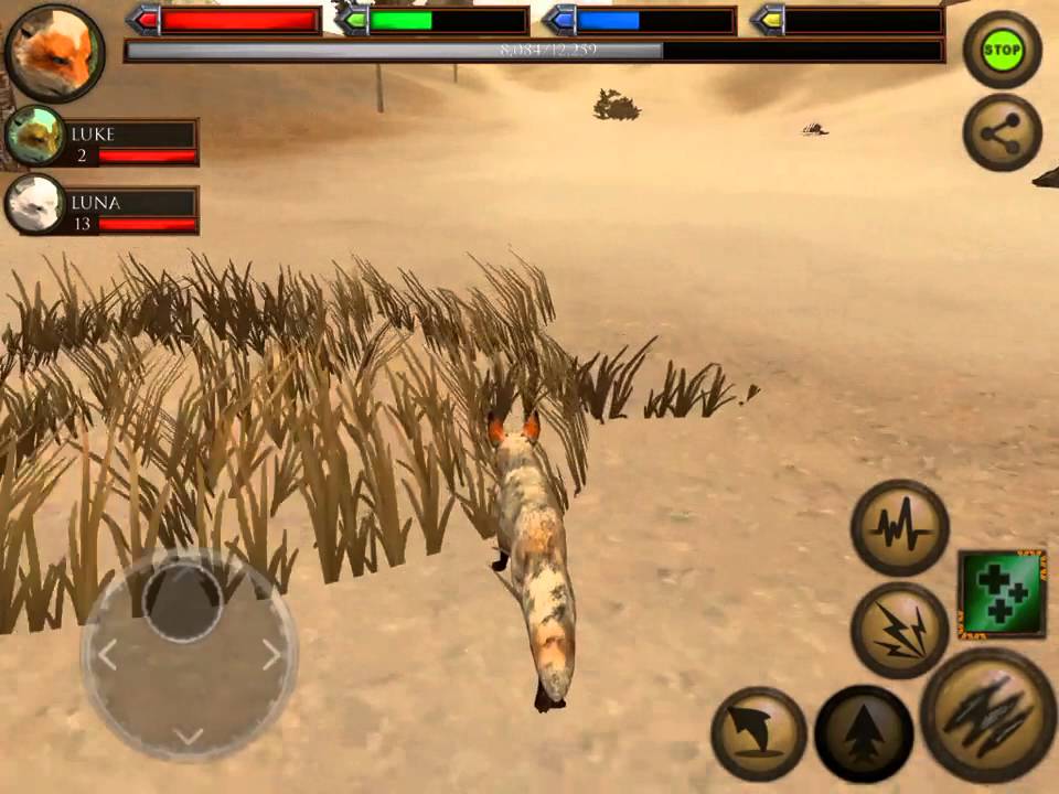 Ultimate Fox Simulator desert den - YouTube