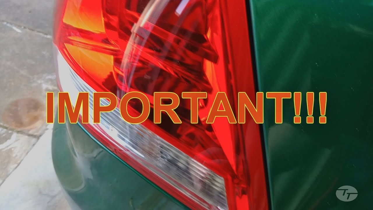 Holden Commodore VE SS Rear Light Replacement - YouTube