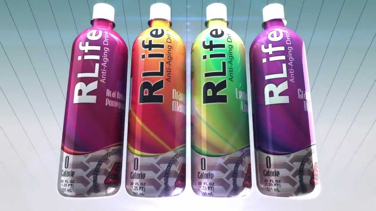 3D Commercial - RLife Drink - YouTube