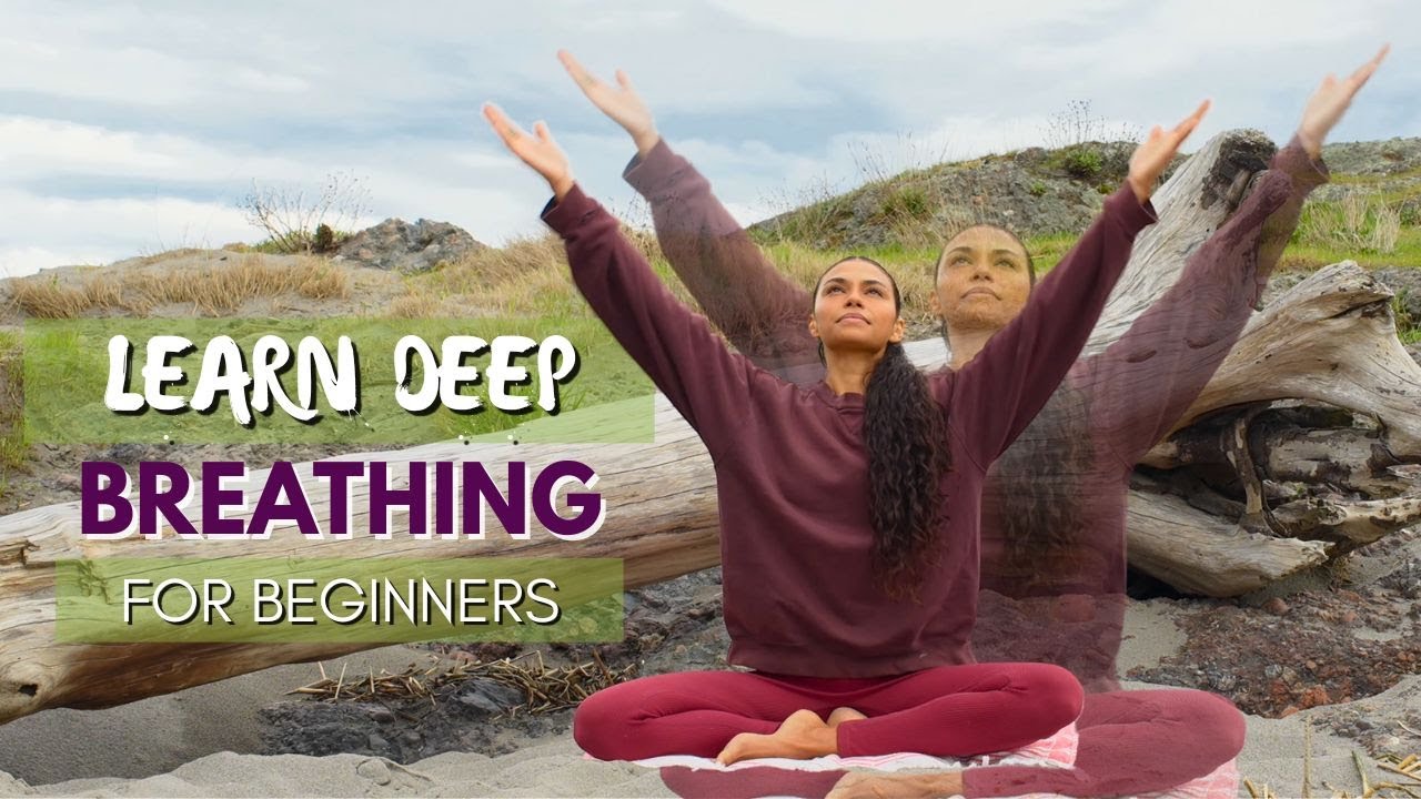 Simple Breathwork to Release Stress (Beginner Friendly) - YouTube