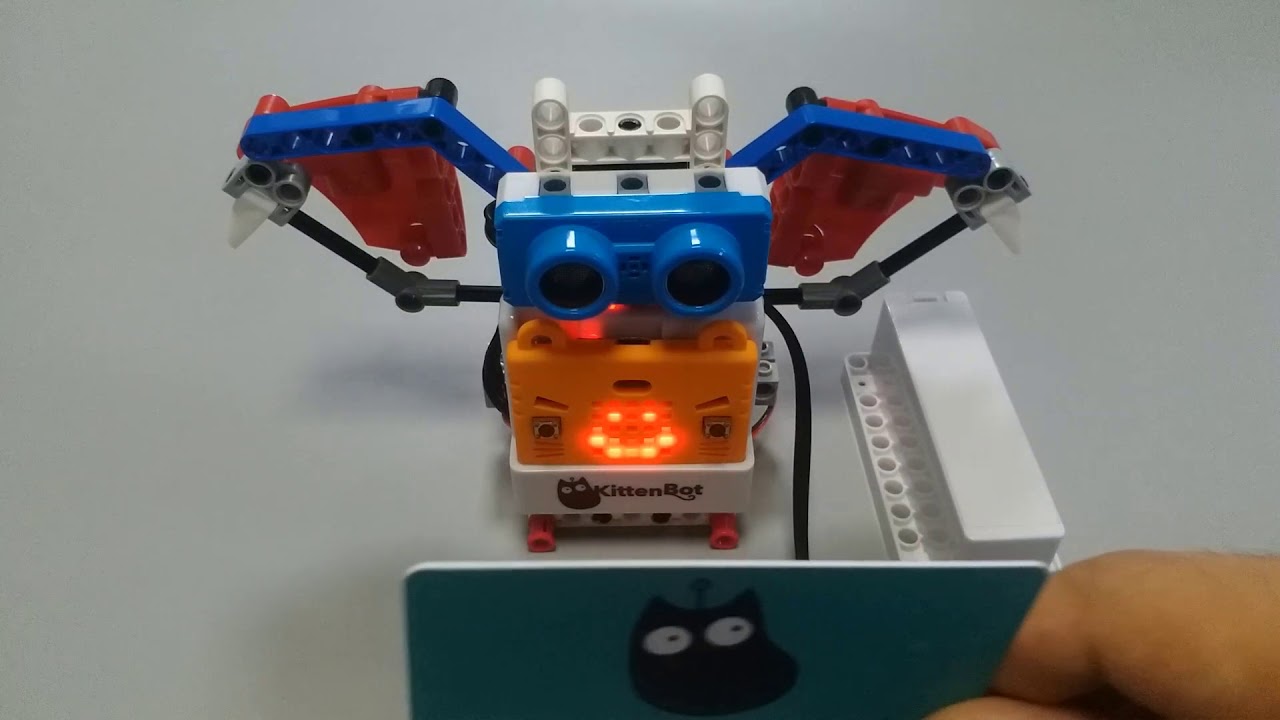 Micro:bit Robot Kit——PowerBrick_Bat Robot - YouTube