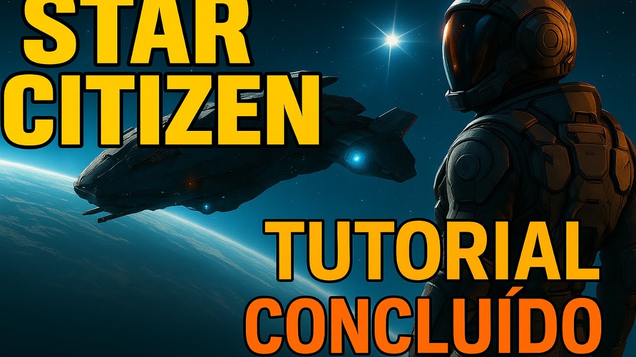 STAR CITIZEN: MINHA PRIMEIRA GAMEPLAY! APRENDENDO O BÁSICO NO TUTORIAL ...