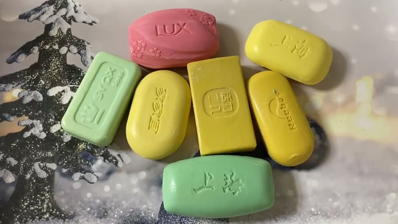 Cutting Soap ASMR 🧼Soap Crushing ️New Soap Carving Satisfying Videos ...