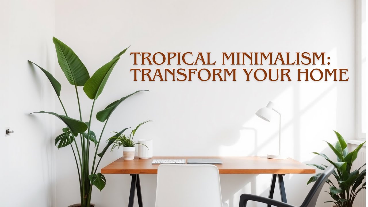 Tropical Minimalism: Transform Your Home with Light and Freshness ...