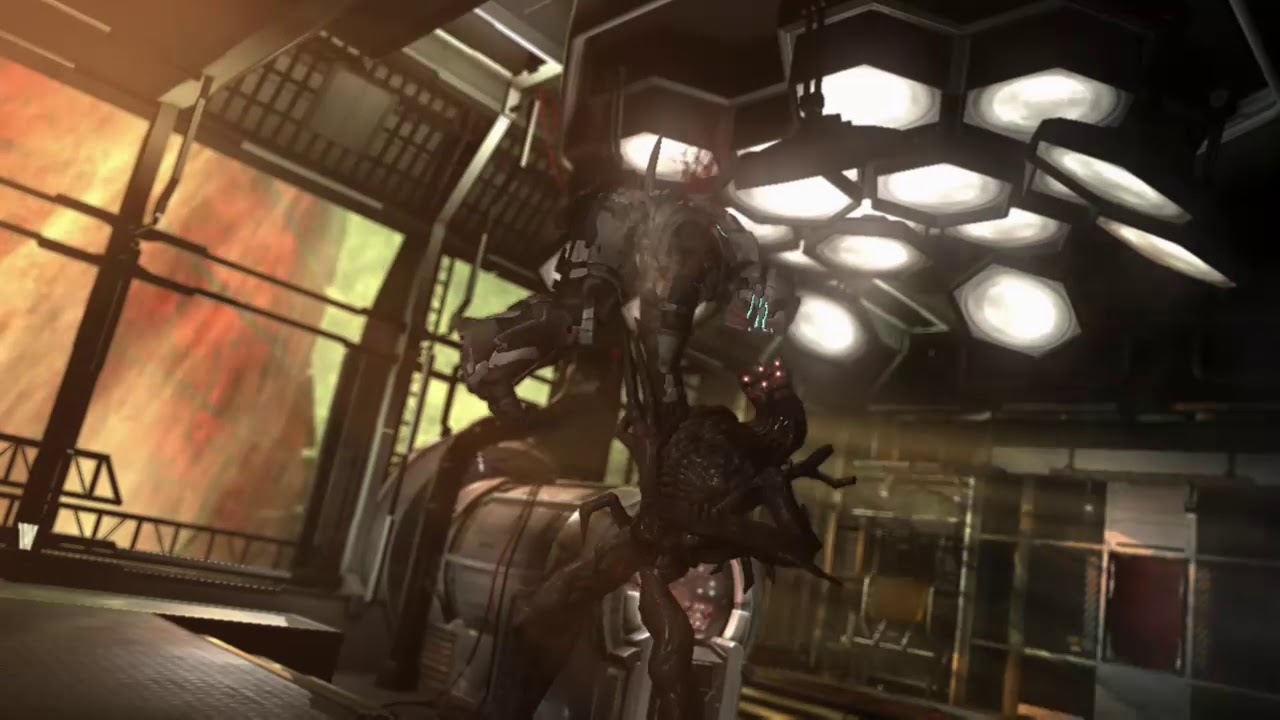 Dead space 2 hunters death scene - YouTube