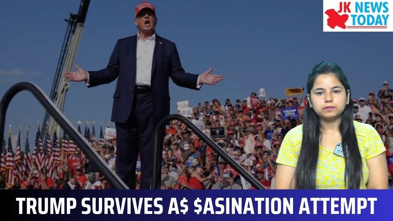 Trump survives a$ $asination attempt | JK News Today - YouTube