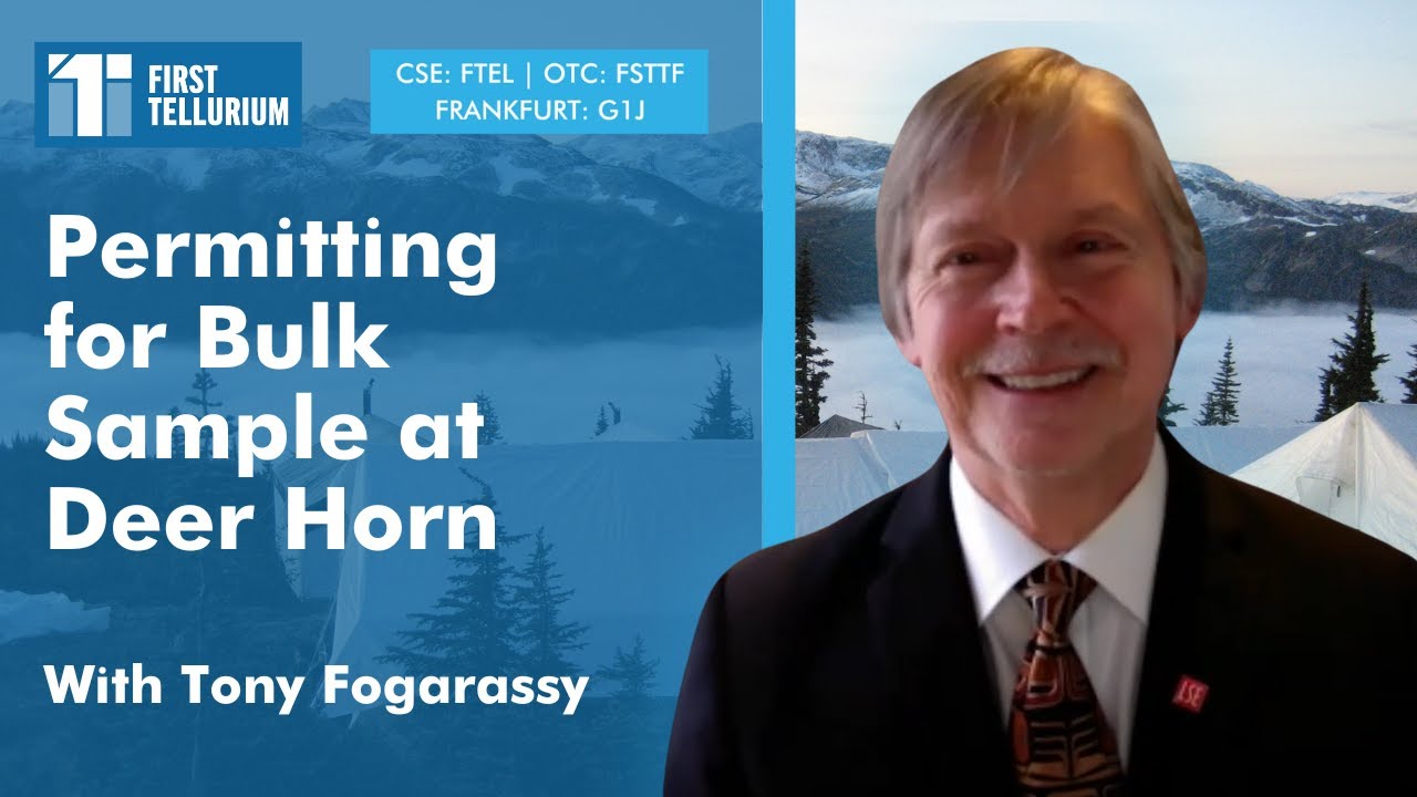 Tony Fogarassy on Recent News: First Tellurium Launches Permitting for ...